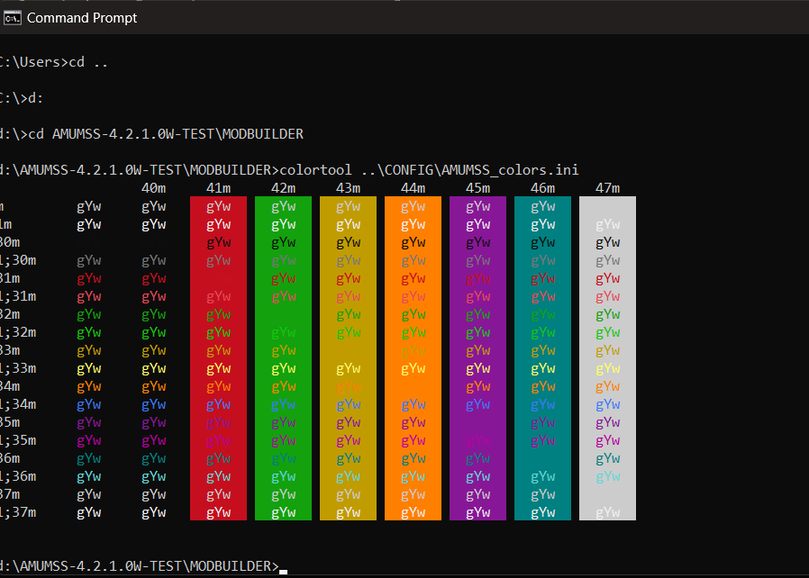 Terminal and ColorTool · Issue #15995 · microsoft/terminal · GitHub