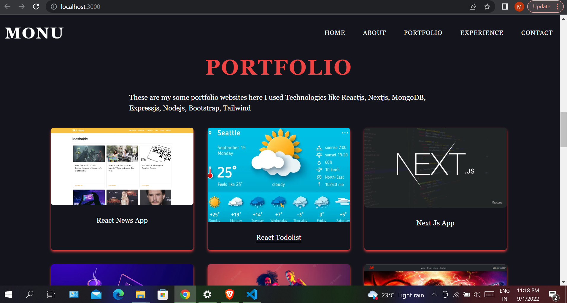 GitHub - MONU8OO8/Monu_Portfolio: This is my Portfolio Website I include my all projects here