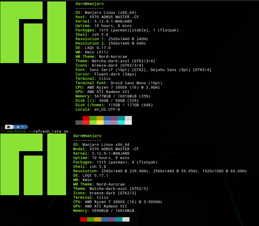 Displays Incorrect Refresh Rate When Using Two Monitors With Different Refresh Rates · Issue 73 