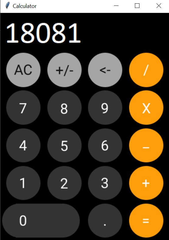 GitHub - vidit-od/Tkinter-Calculator