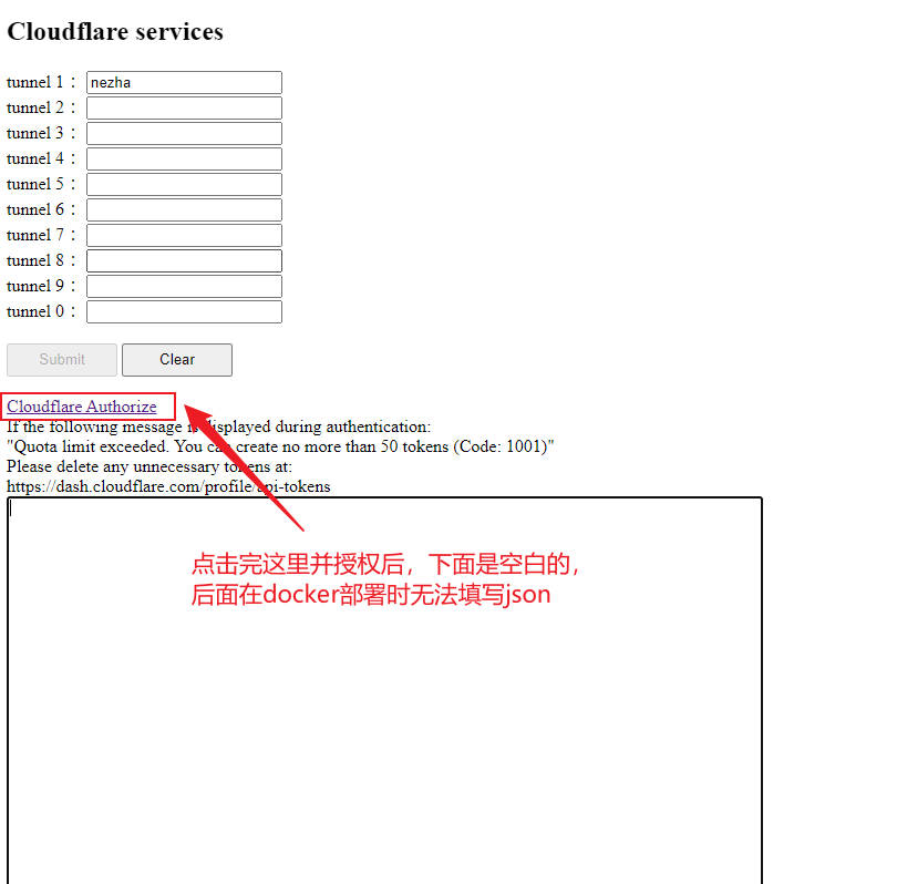 在生成Cloudflare Json时，没有出现json · Issue #18 · fscarmen2/Argo-Nezha-Service ...