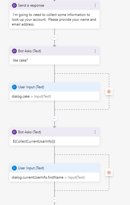 Repeating a dialog where the only input comes from an AdaptiveCard doesn't work · Issue #4772 ...