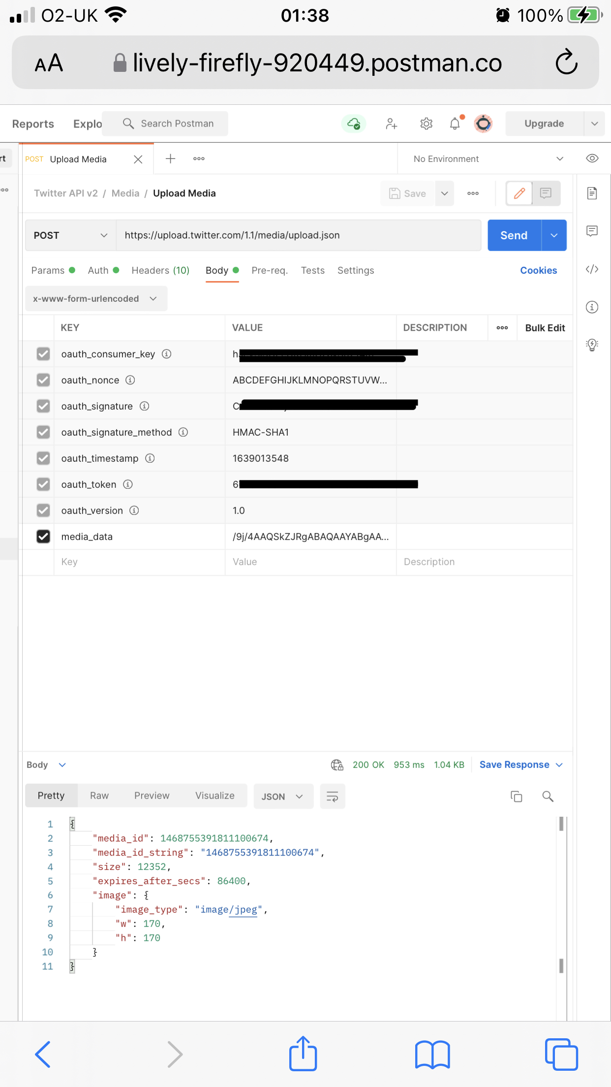 Postman settings to upload image to Twitter? · Issue #2166 · postmanlabs/postman-app-support ...