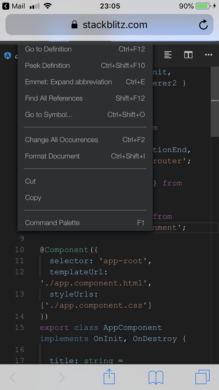 Improved Mobile Support · Issue #531 · stackblitz/core · GitHub