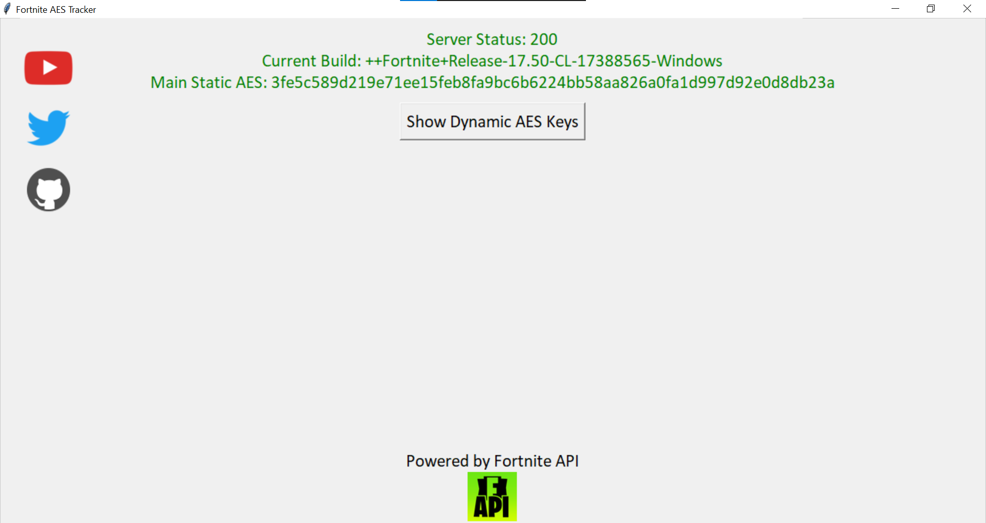 GitHub - pirica/Fortnite-AES-Tracker: A software created with python ...