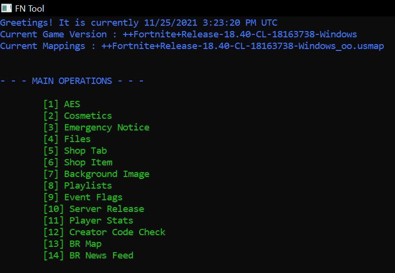 GitHub - Not-Neon/FN-Tool: An all in one FN Leaking tool useful for grabbing data on Fortnite game.