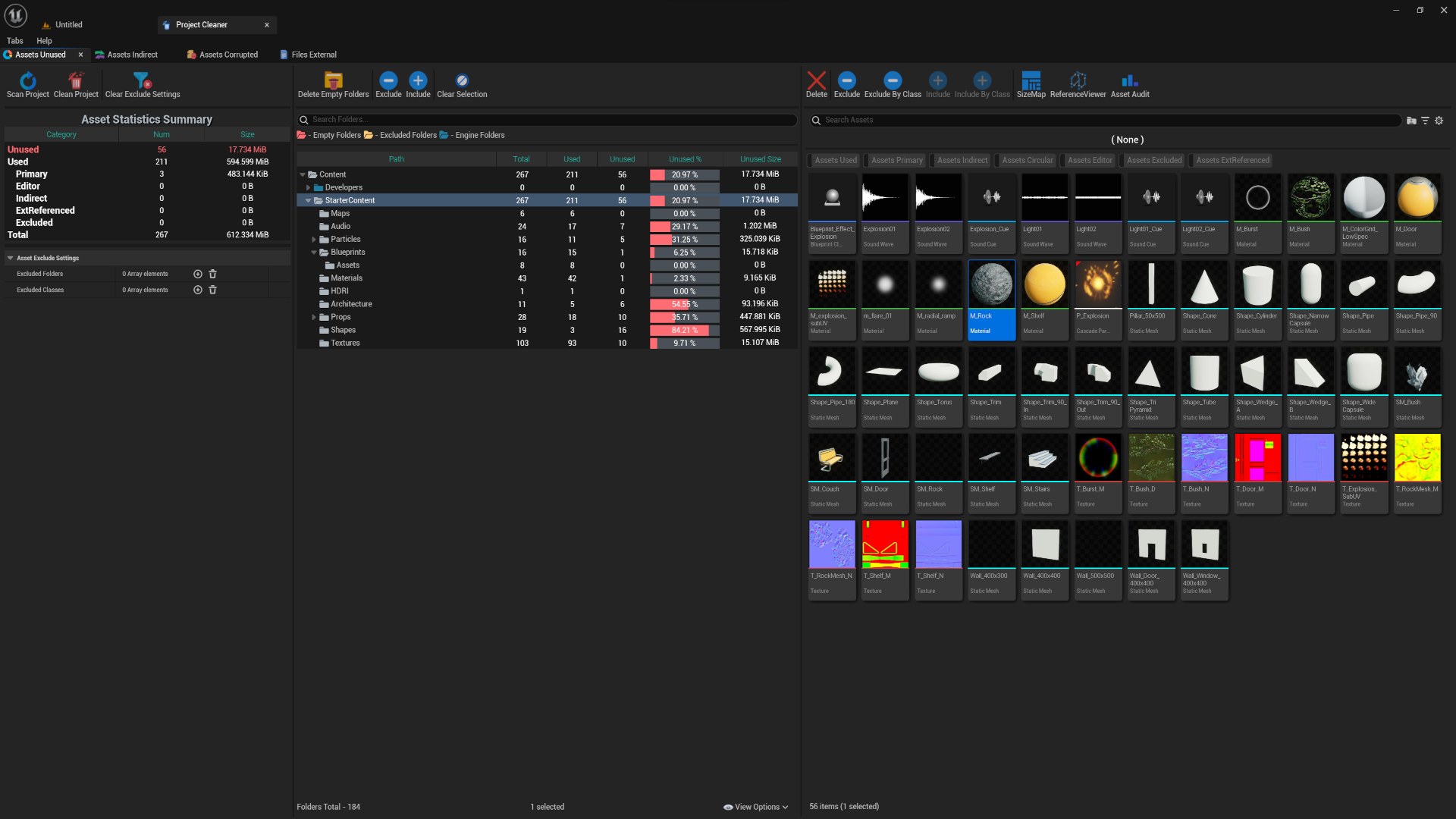 GitHub - ashe23/ProjectCleaner: Unreal engine plugin for managing all unused assets and empty ...