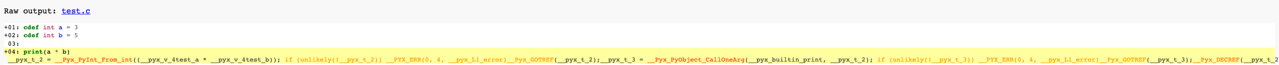Bug Html Generated By Cython 3a Renders All C Code In Single Line · Issue 4945 · Cython