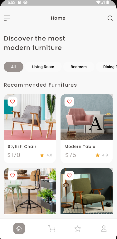 GitHub - alghanykennedy/Furniture_Shop_App: Clean Furniture App UI using Flutter