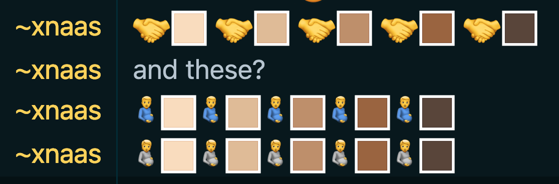 Emoji Rendering Issues · Issue #4761 · thelounge/thelounge · GitHub