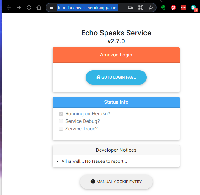 Heroku app login screen is blank - can't login · Issue #836 · tonesto7/echo-speaks · GitHub