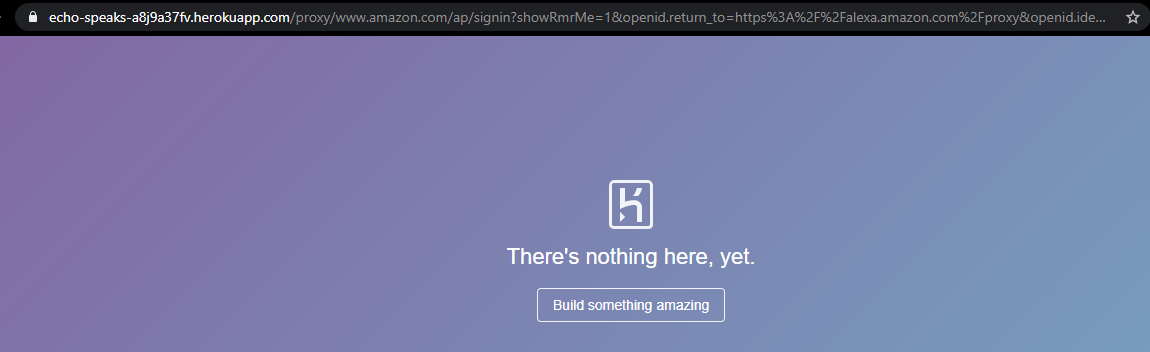 Heroku app login screen is blank - can't login · Issue #836 · tonesto7/echo-speaks · GitHub