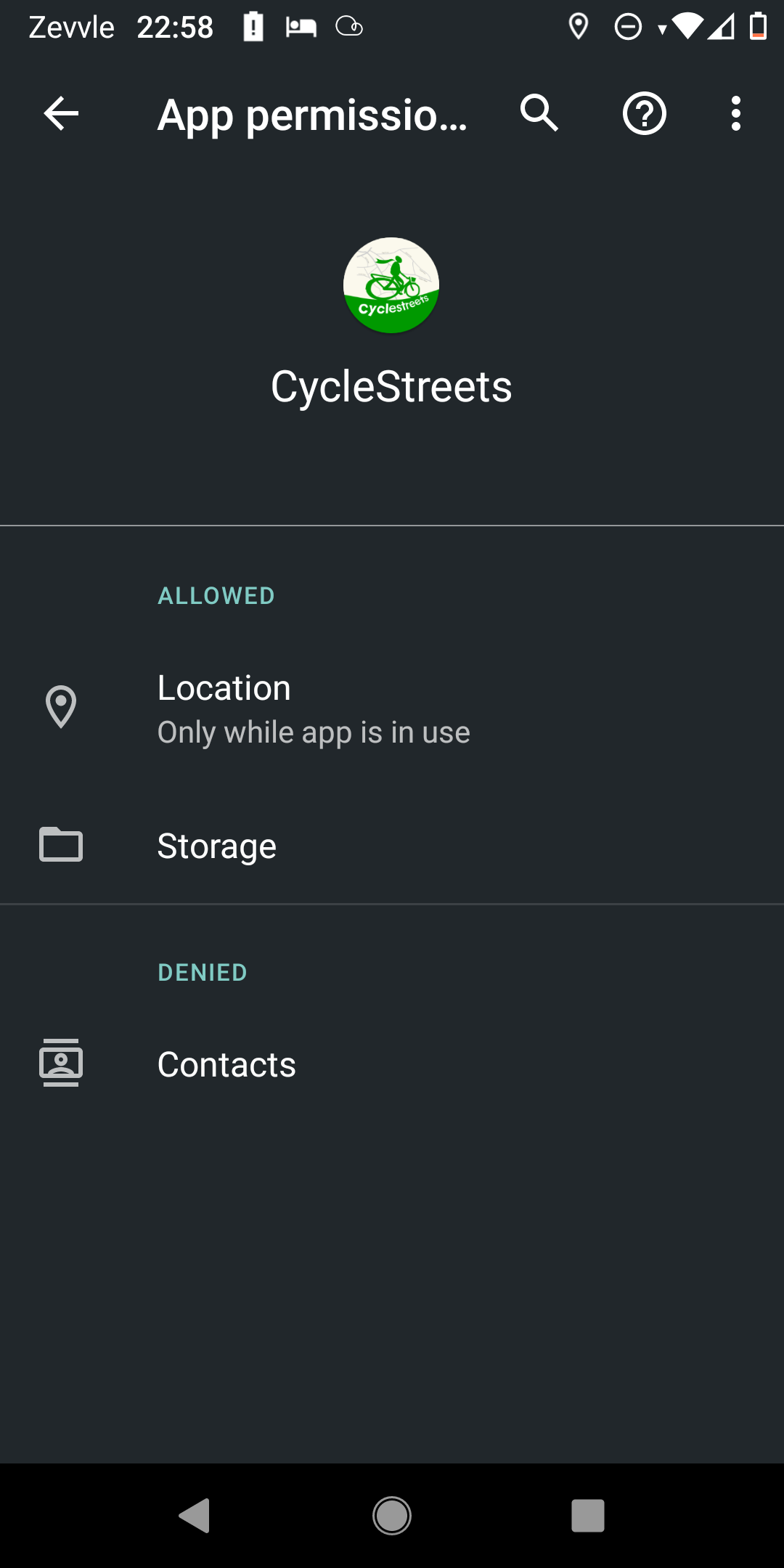 Unable to upload photos due to permission denied · Issue #448 · cyclestreets/android · GitHub