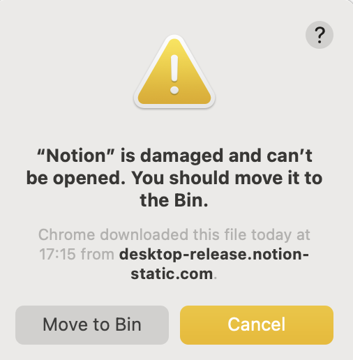 Notion enhancer won't install "you do not have permission" or "files don't exist" or "app is ...