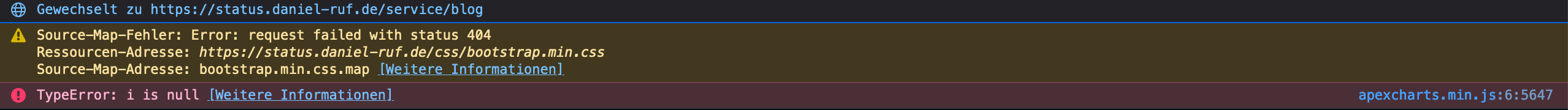 apexcharts error: i is null · Issue #372 · statping/statping · GitHub