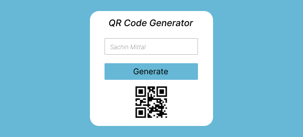 Add "QR Code Generator" · Issue #411 · ZeroOctave/ZeroOctave-Javascript-Projects · GitHub