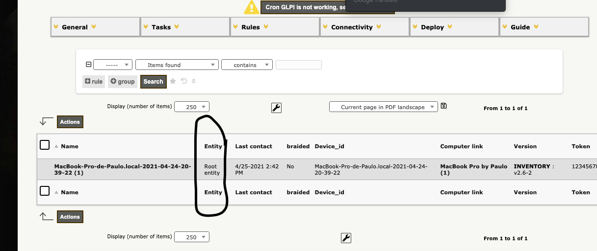 problem with importing into assets · Issue #3158 · fusioninventory ...