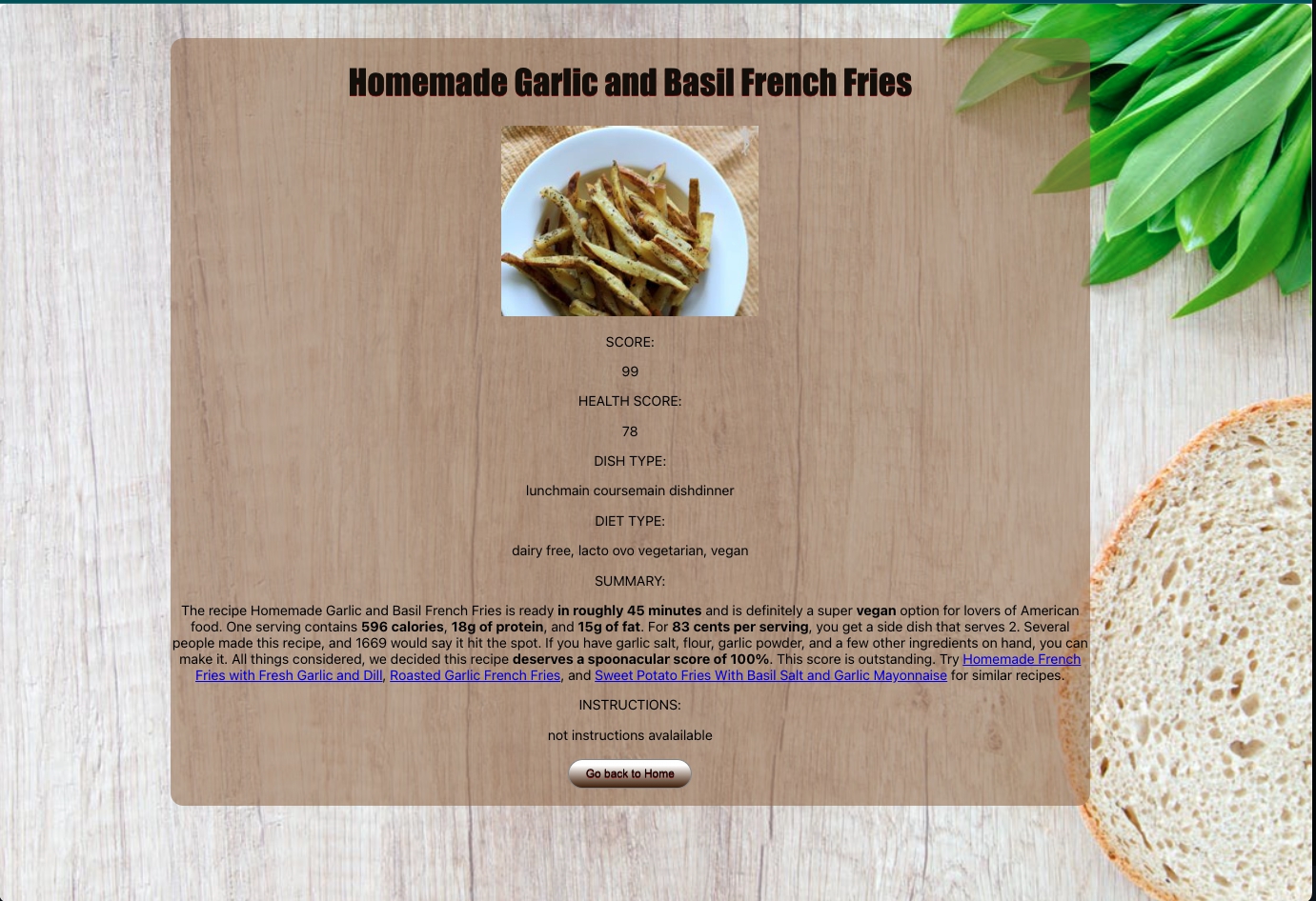 GitHub - carotobarj/Api-Foods: SPA Food Project