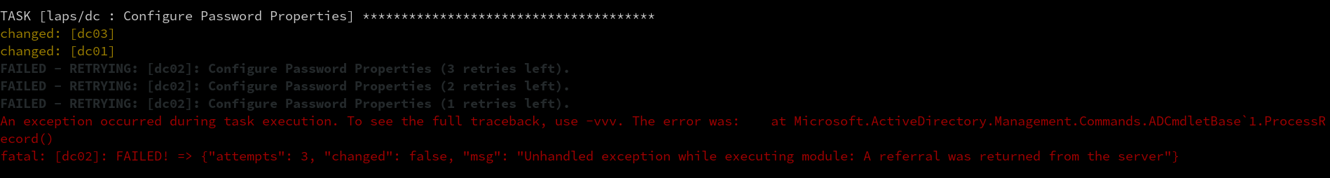 Fail to configure password properties · Issue #115 · Orange-Cyberdefense/GOAD · GitHub