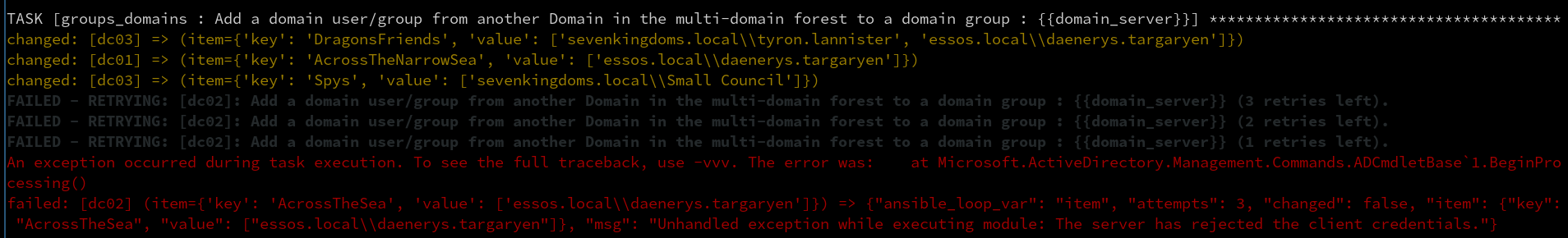 ad-relations.yml The server has rejected the client credential · Issue #118 · Orange ...