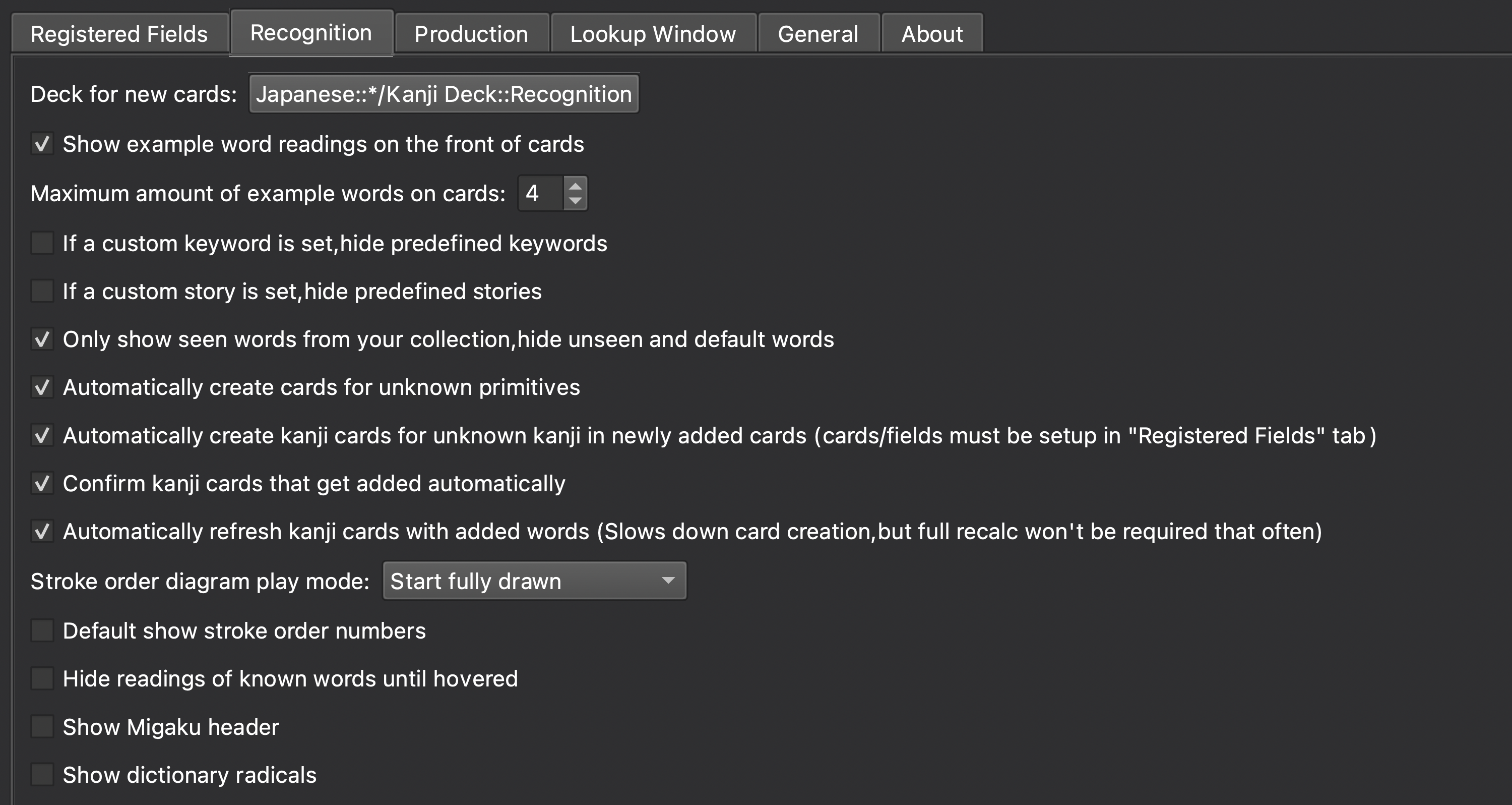 [BUG] New Kanji Cards not being added after making a Sentence Card ...