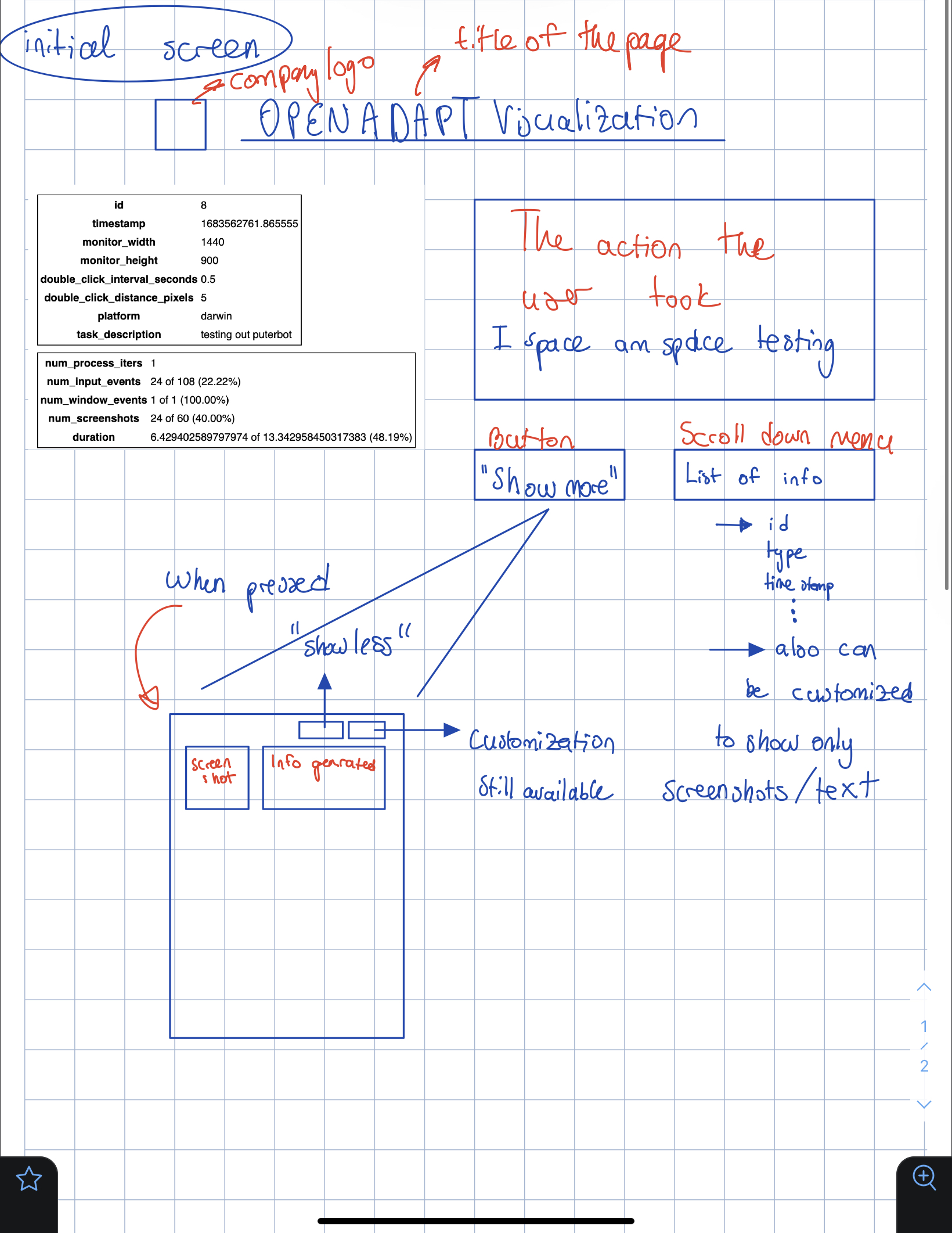 Refactor visualize.py with NiceGUI · Issue #73 · OpenAdaptAI/OpenAdapt · GitHub