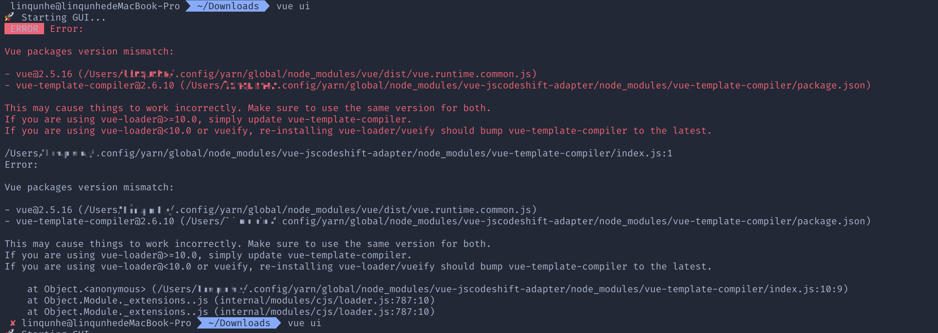 Vue Cli 更新3.9.1 后,启动异常 · Issue #4236 · vuejs/vue-cli · GitHub