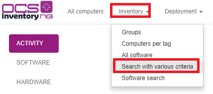 Can not perform searches with several criteria · Issue #528 · OCSInventory-NG/OCSInventory ...