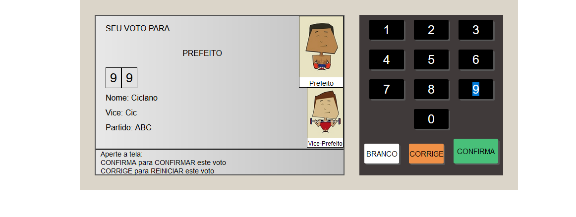 GitHub - FabioPenedo/UrnaEletronica: Nesse projeto criei uma urna eletrônica, com sistema de ...