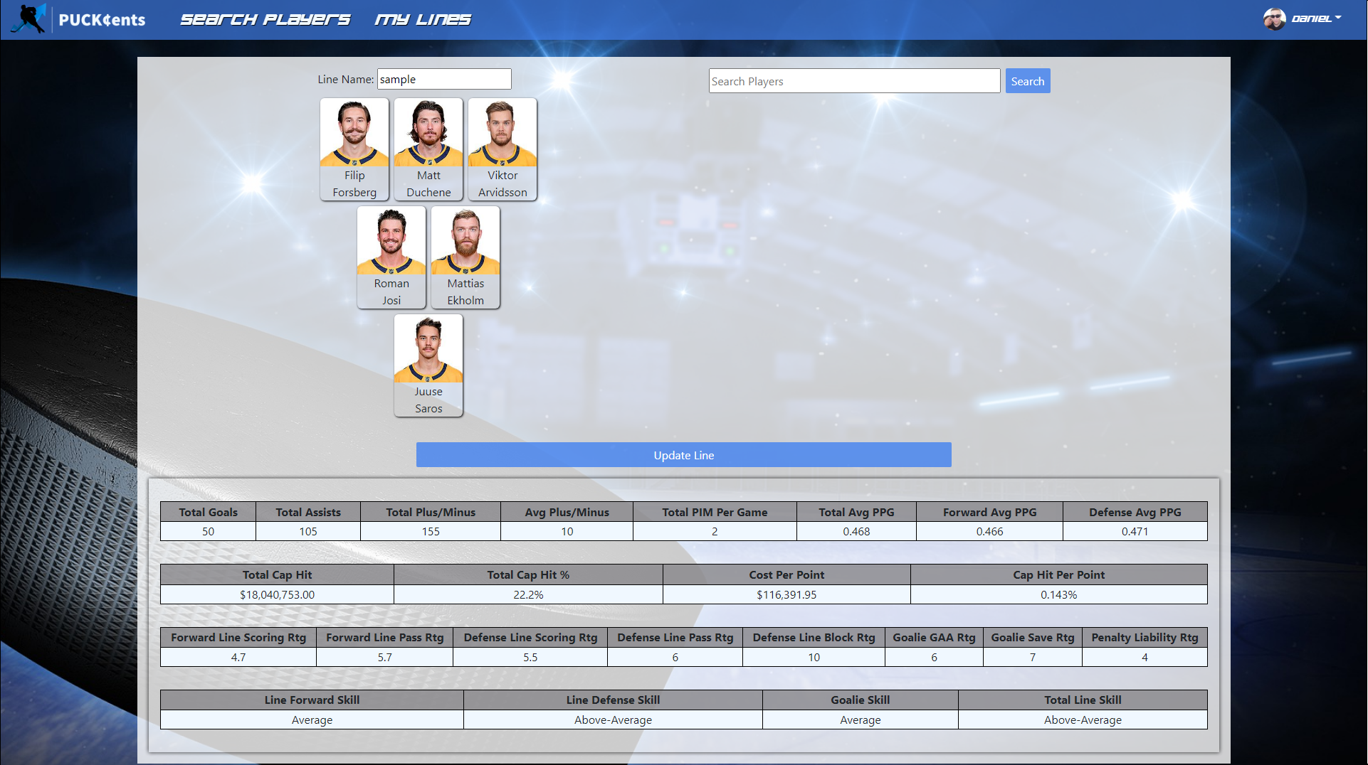GitHub - dsitarek/PUCKcents