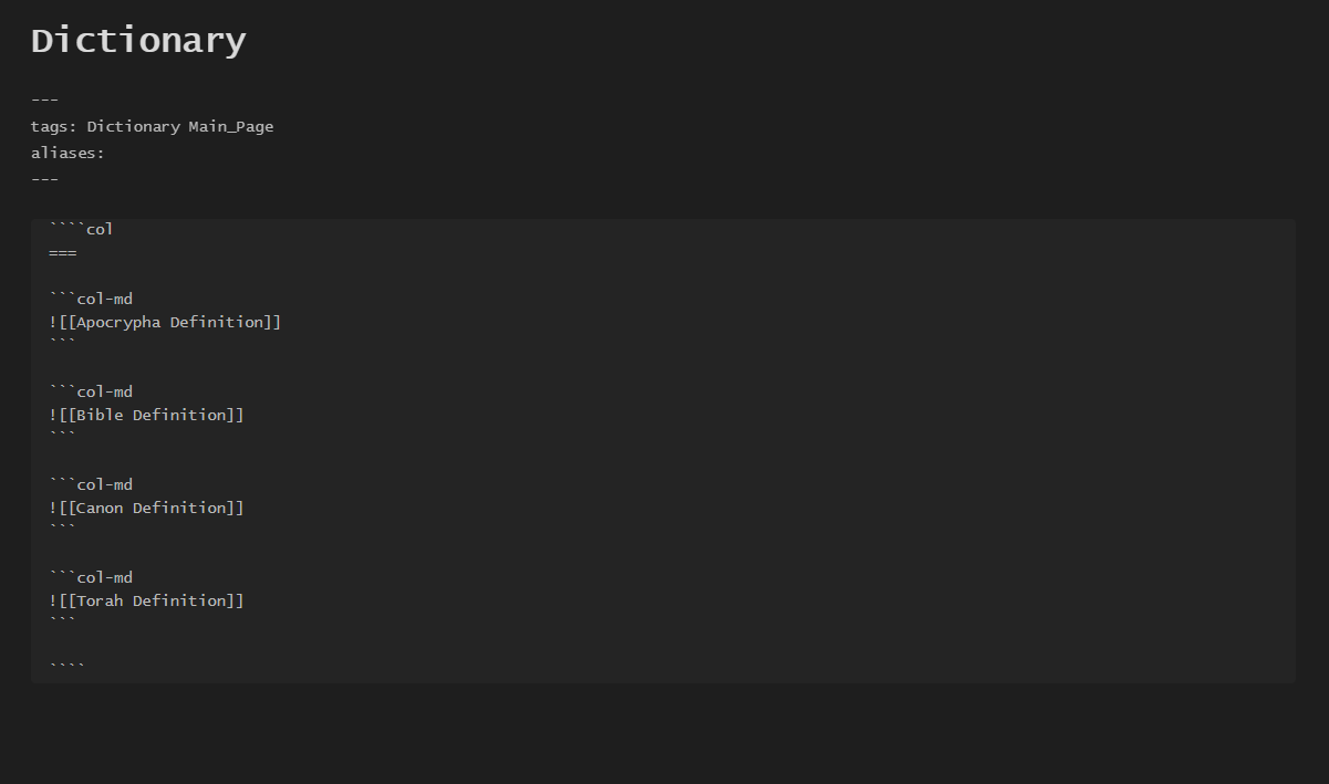 Columns not displaying as expected [BUG: Internal] · Issue #38 · tnichols217/obsidian-columns ...