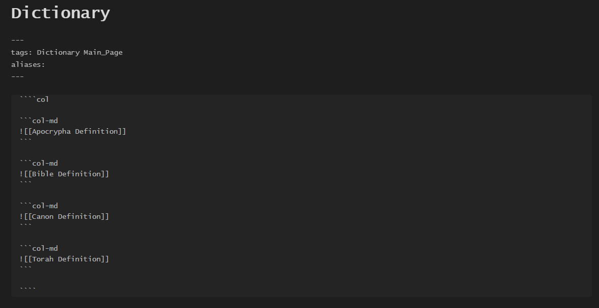 Columns not displaying as expected [BUG: Internal] · Issue #38 · tnichols217/obsidian-columns ...