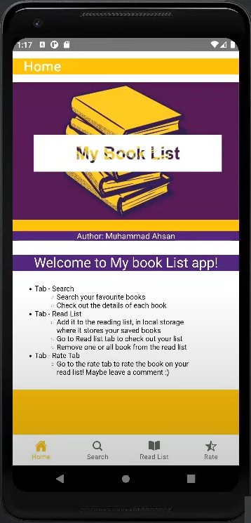 GitHub - mahsan15/Ionic-Angular-Book-App: Map526 individual assignment