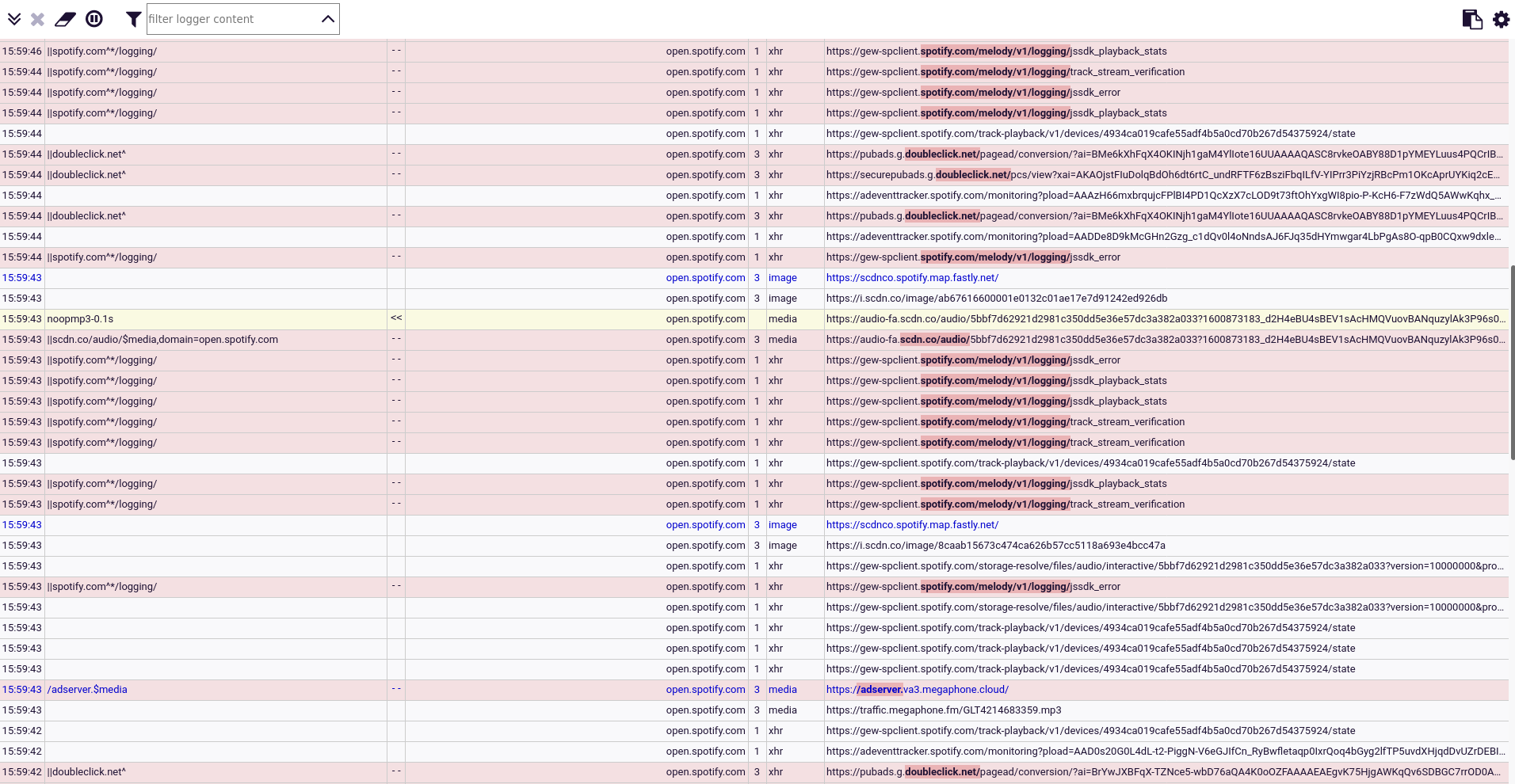 A single Spotify podcast does not function with uBlock Origin enabled · Issue #7938 ...