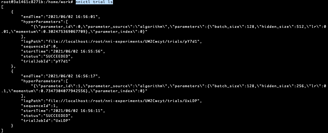 No content of default metric in web UI · Issue #3717 · microsoft/nni · GitHub
