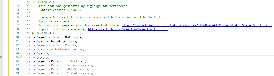 async issues with client generation · Issue #2 · SignalGo/SignalGoAddServiceReference-net · GitHub