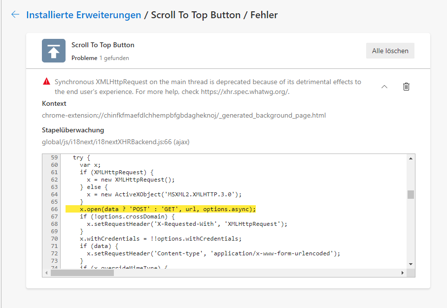 3 "Unchecked runtime.lastError: Cannot create item with duplicate id" errors in 9.1 · Issue #13 ...