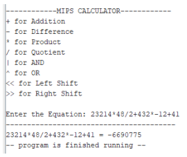 GitHub - ZakriyaParacha46/MIPs-Calculator-which-input-equations.: The ...