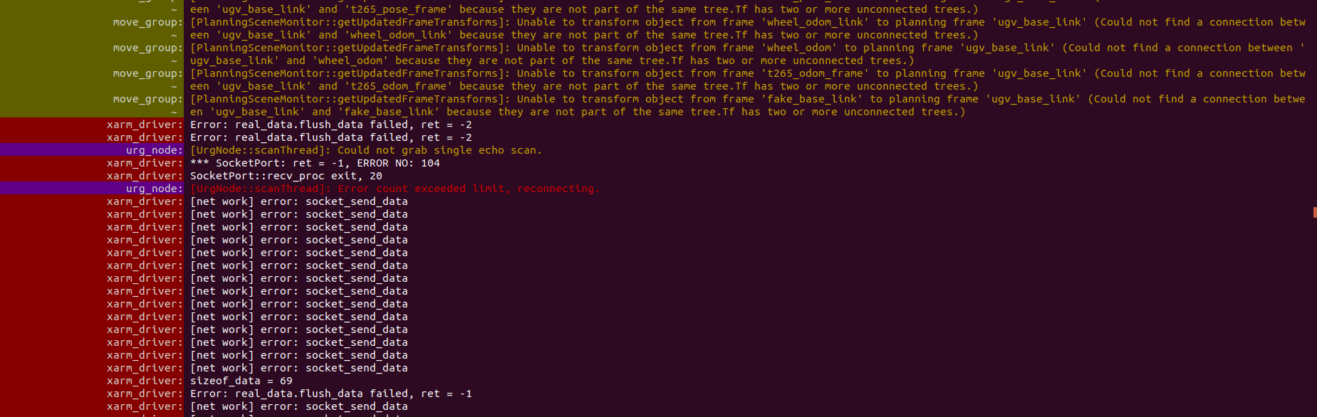 xarm_driver node crashing · Issue #59 · xArm-Developer/xarm_ros · GitHub