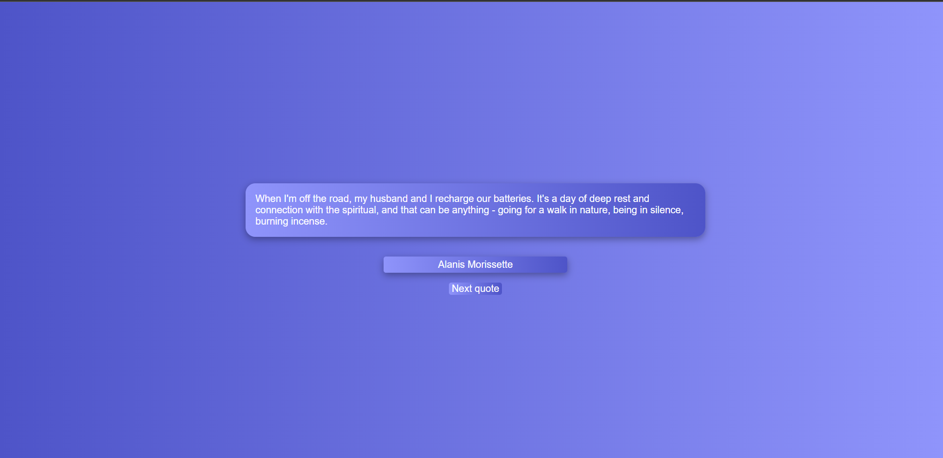 Github Aleksandaratanasovv Random Quote Generator