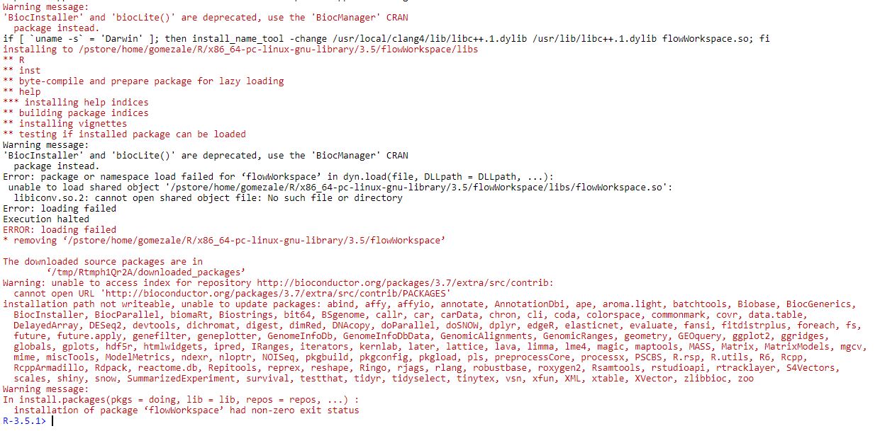 Installation of flowWorkspace failed in R. · Issue #265 · RGLab/flowWorkspace · GitHub