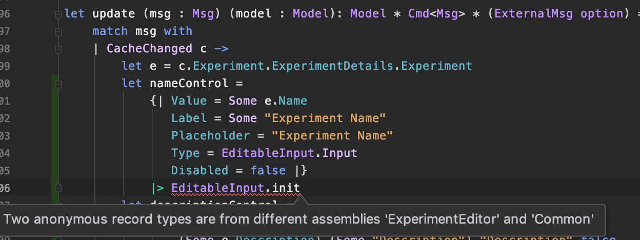 Anonymous records from a different assembly cannot be used with |> · Issue #7362 · dotnet/fsharp ...