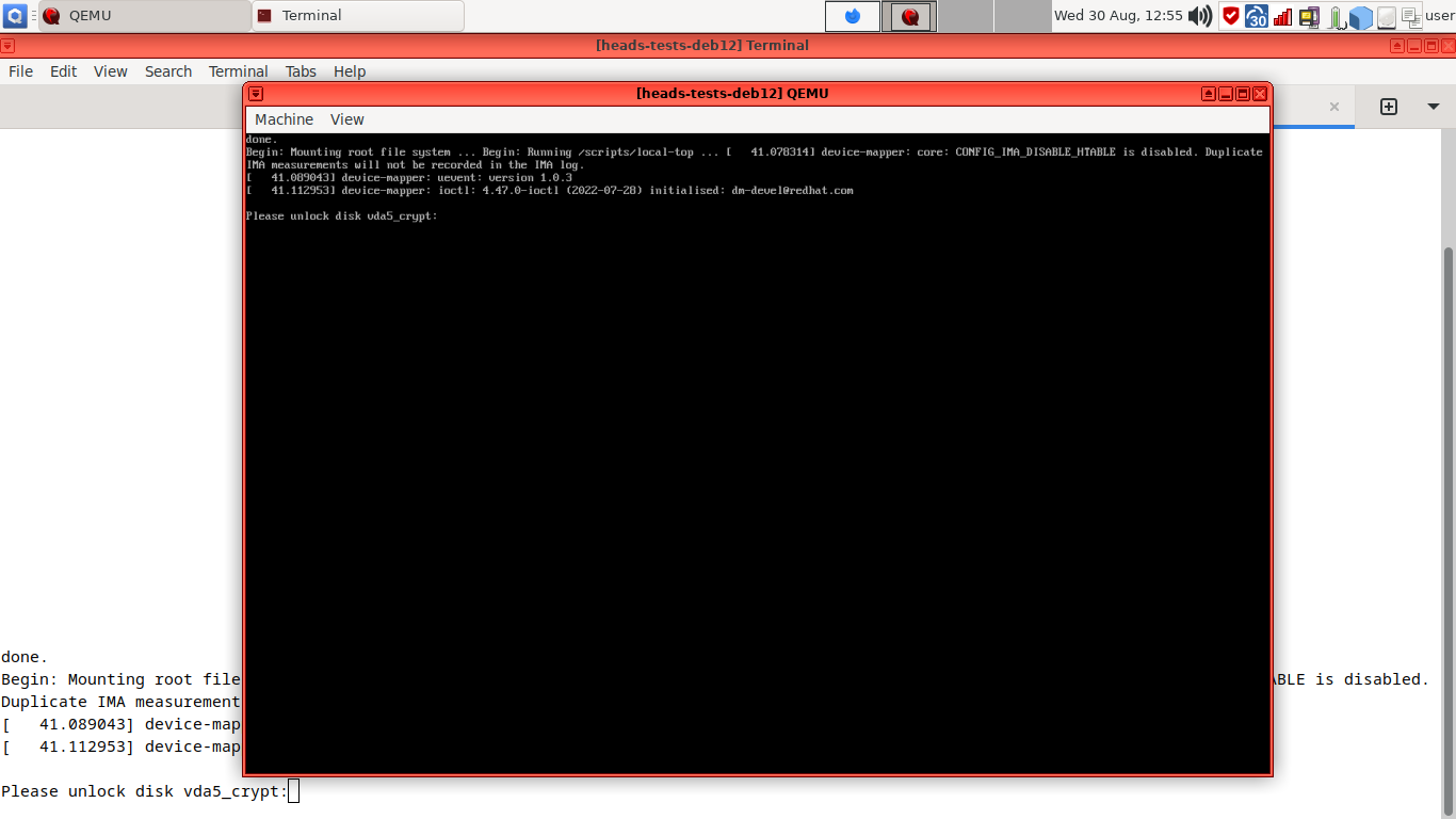 Debian-12 still requires manual crypttab alterations and initrd regeneration to pick up TPM disk ...