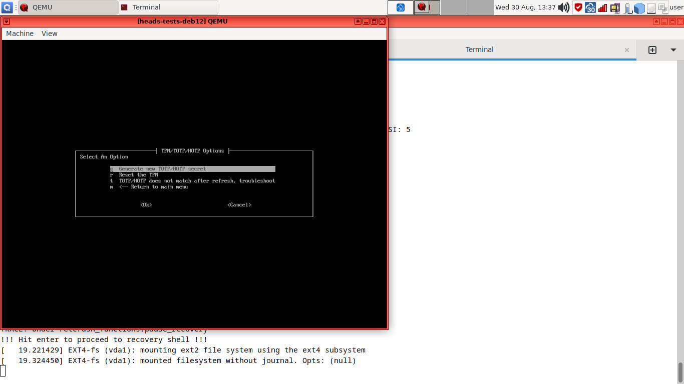Debian-12 still requires manual crypttab alterations and initrd regeneration to pick up TPM disk ...