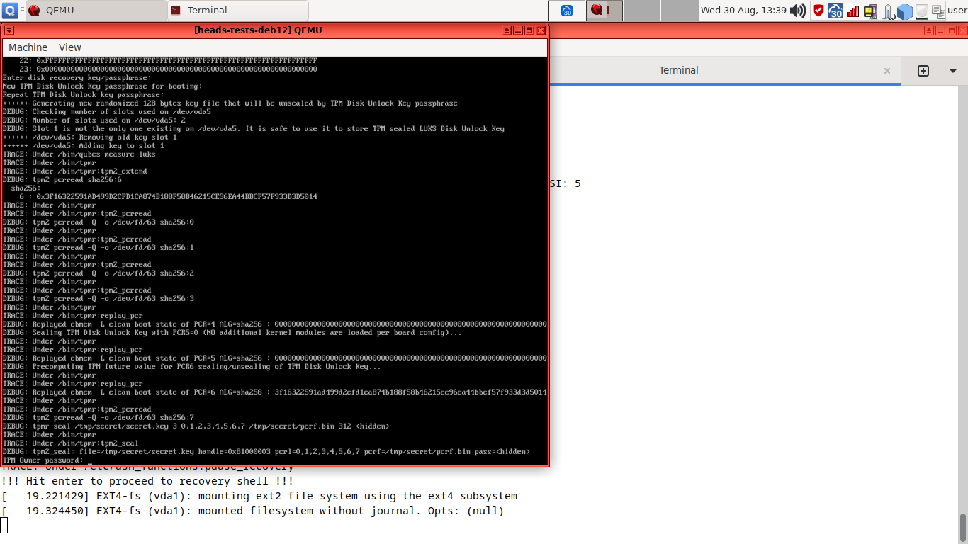 Debian-12 still requires manual crypttab alterations and initrd regeneration to pick up TPM disk ...