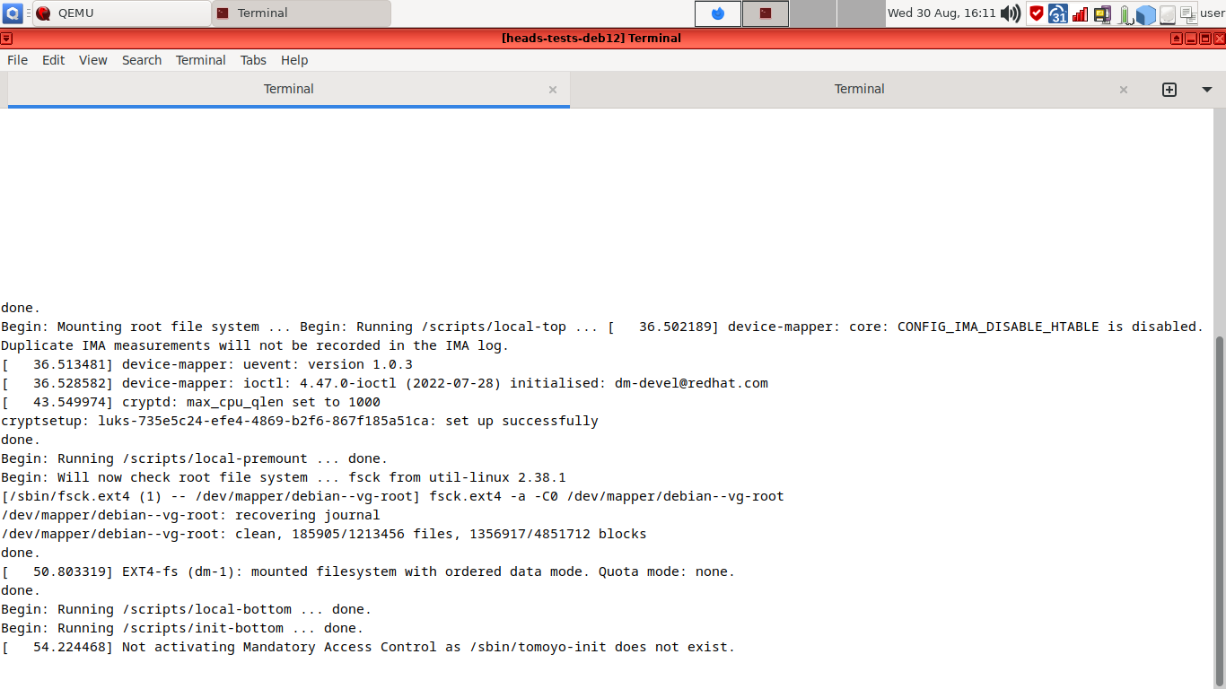 Debian-12 still requires manual crypttab alterations and initrd regeneration to pick up TPM disk ...