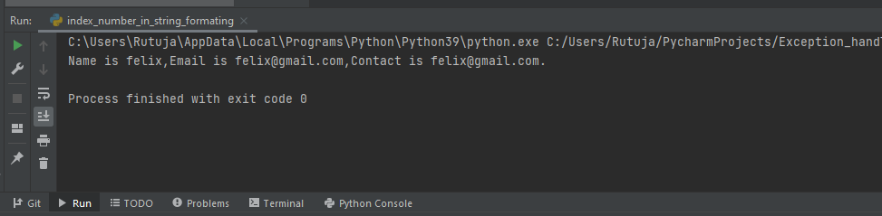 Github Kadam Rutuja Exception Handling And String Formats In Python