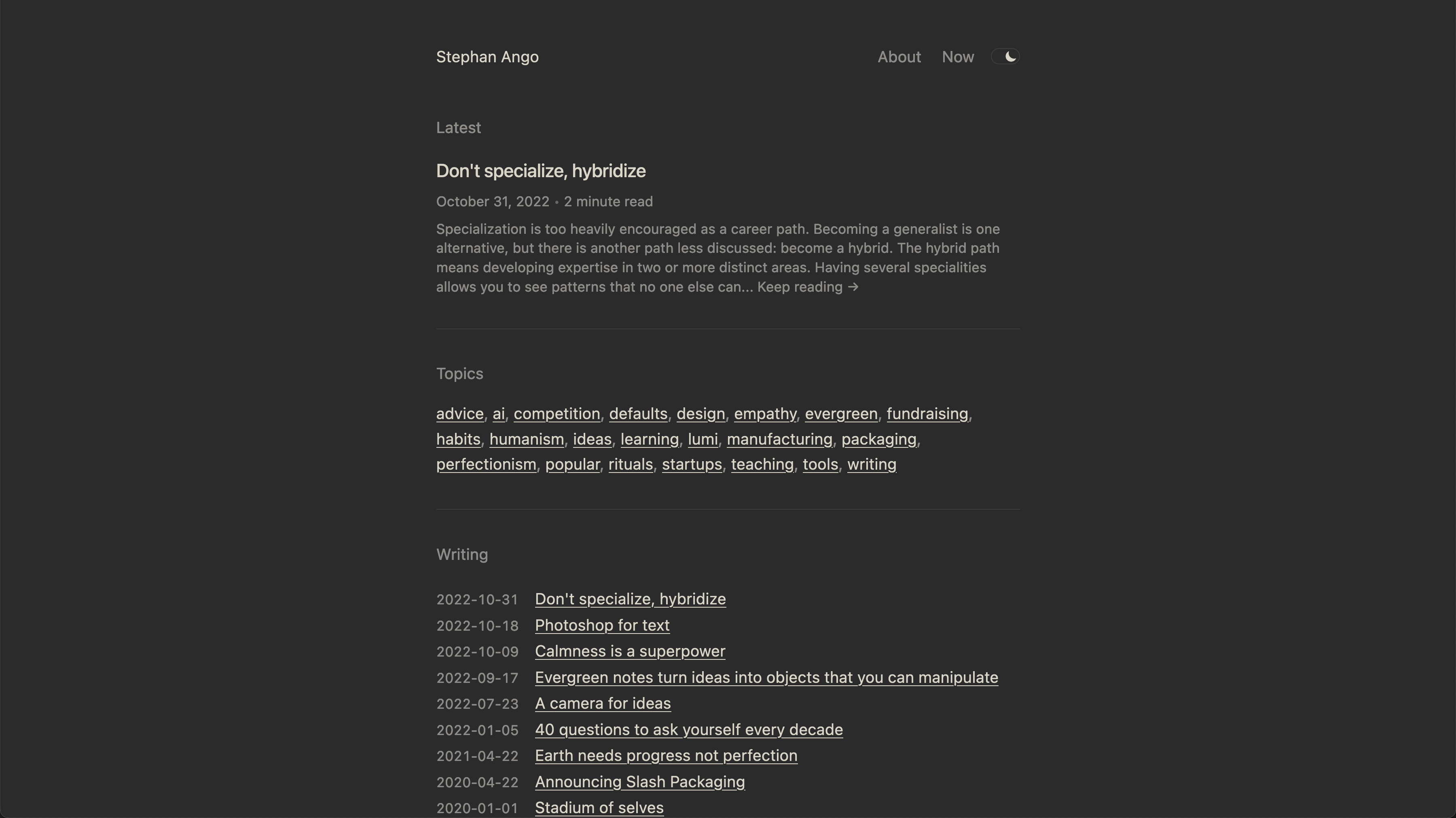 Add color scheme from Stephan Ango's site to Minimal Theme · Issue #487 · kepano/obsidian ...