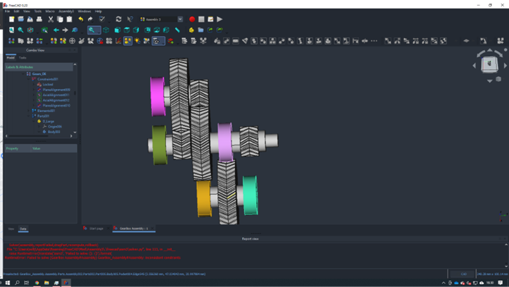 Inconsistent Constraints declared seemingly at random, when no new constraints have been added ...