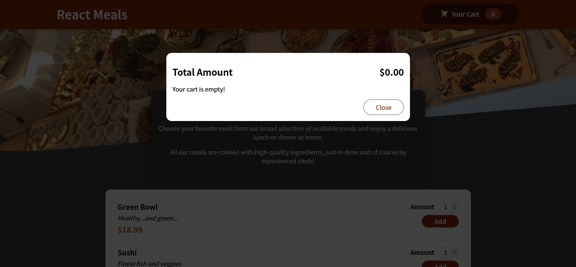 GitHub - Kosemer/React-Food-Order